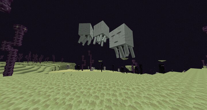 More End Mobs datapack. Minecraft Data Pack