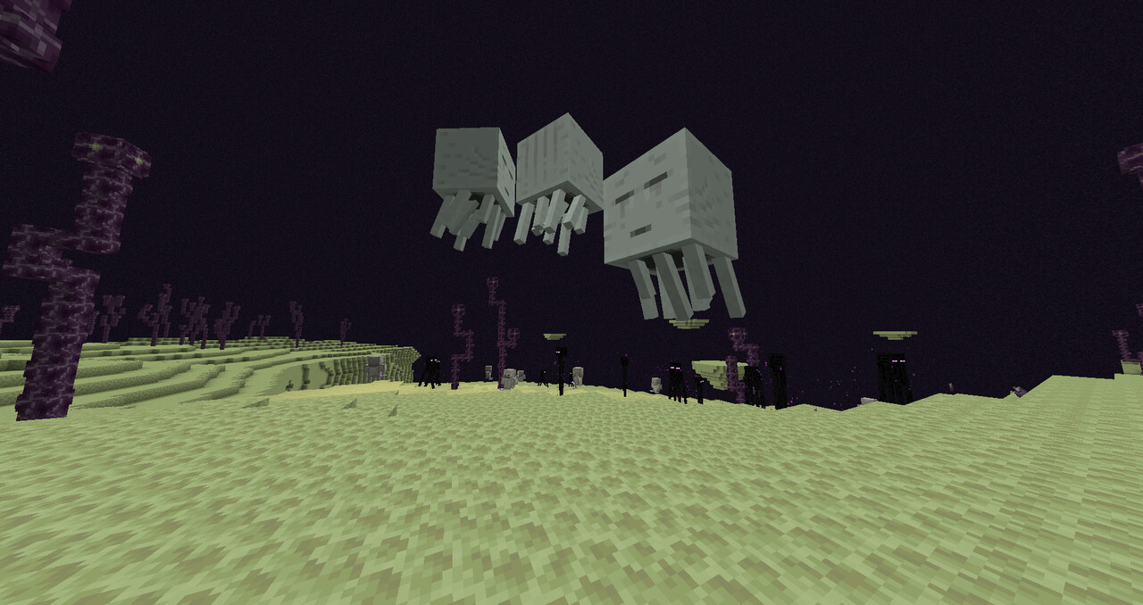More End Mobs datapack. Minecraft Data Pack
