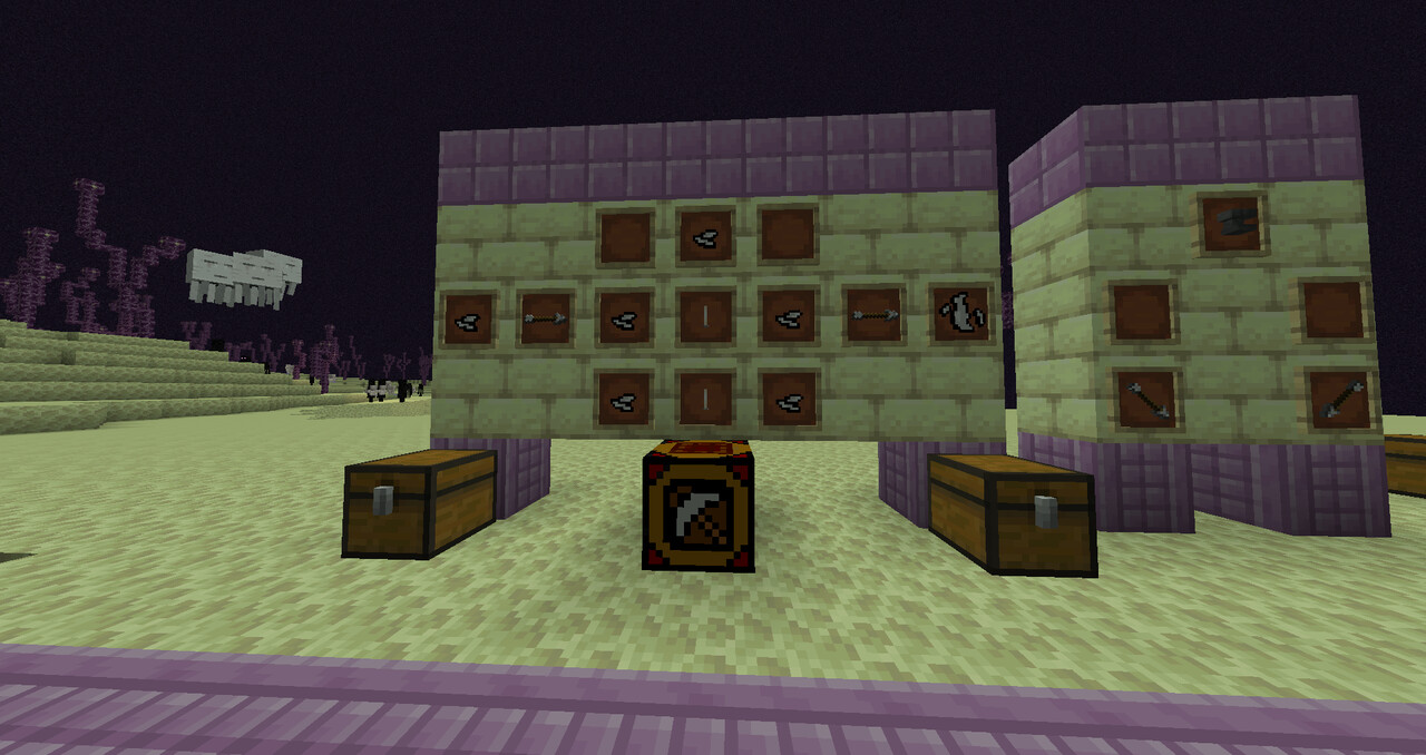 More End Mobs datapack. Minecraft Data Pack