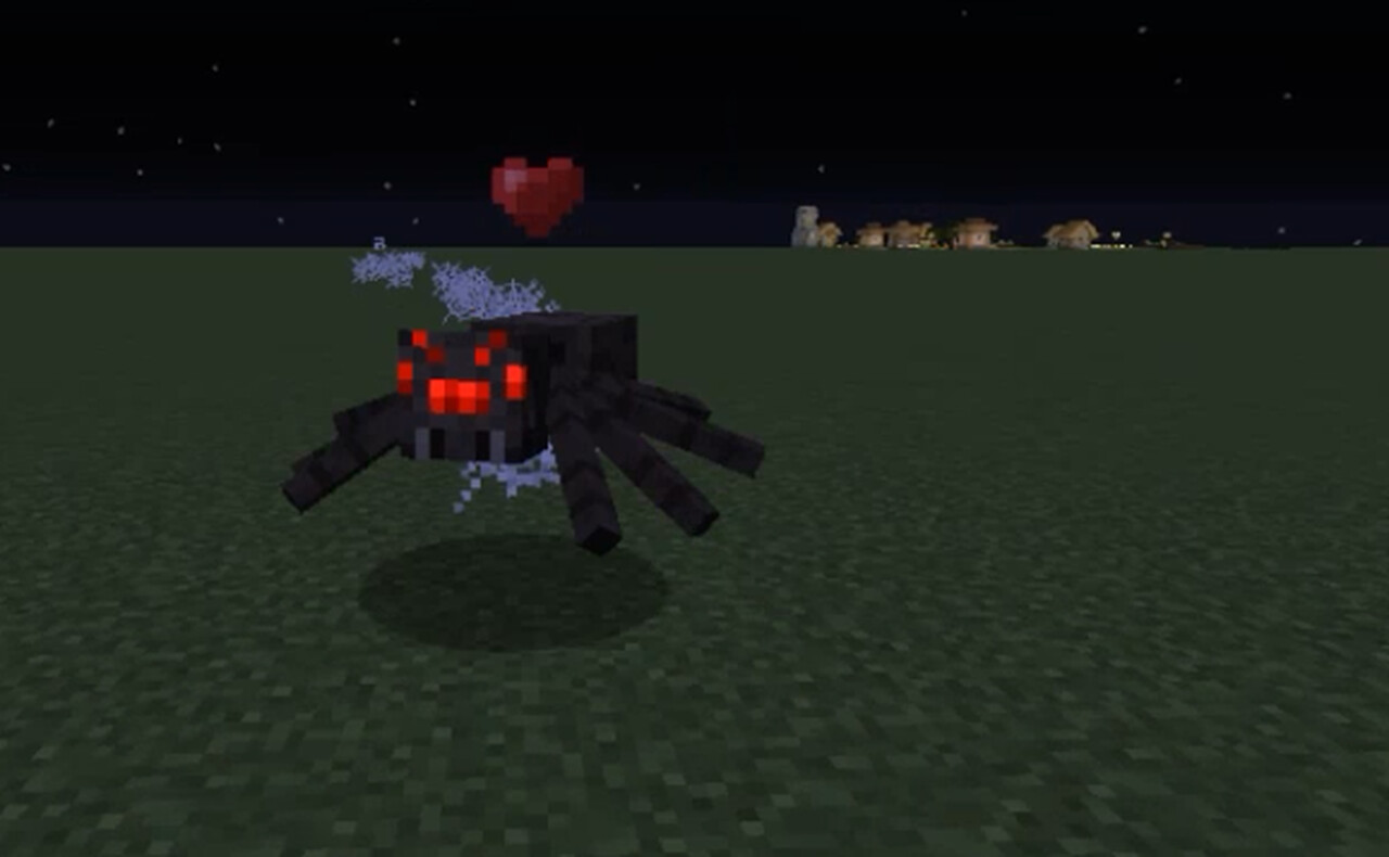 Hungry Spiders Minecraft Data Pack