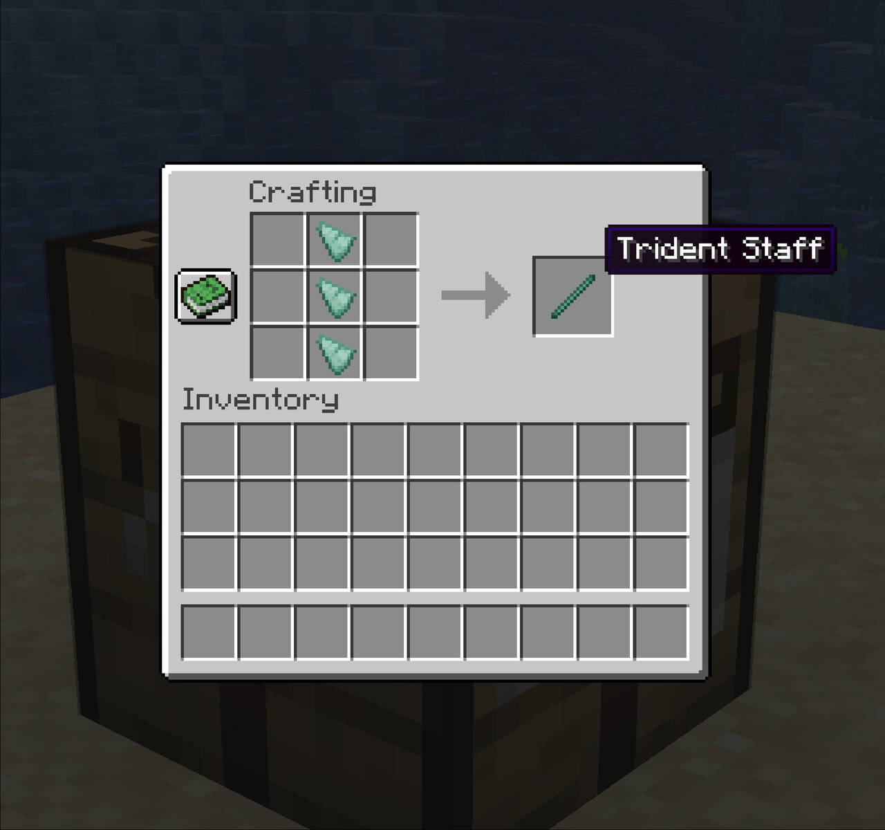Trident Crafting Minecraft Data Pack