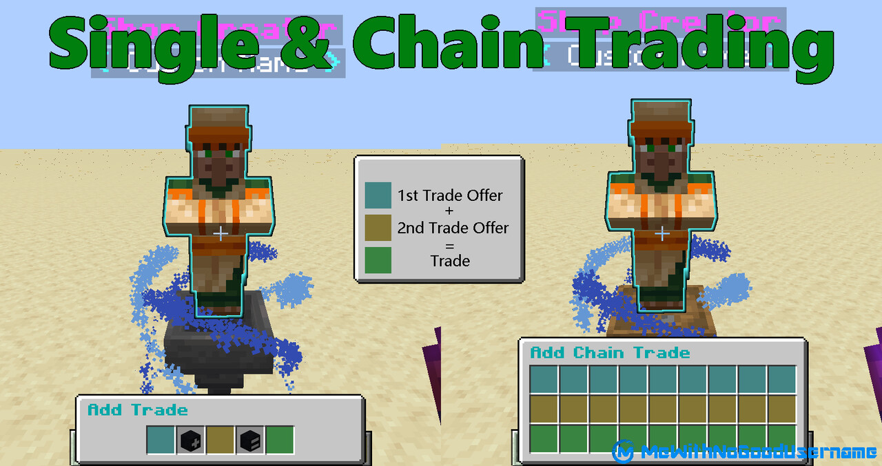 Villager Shop Creator [Ver 3.1] now in 1.19! Minecraft Data Pack