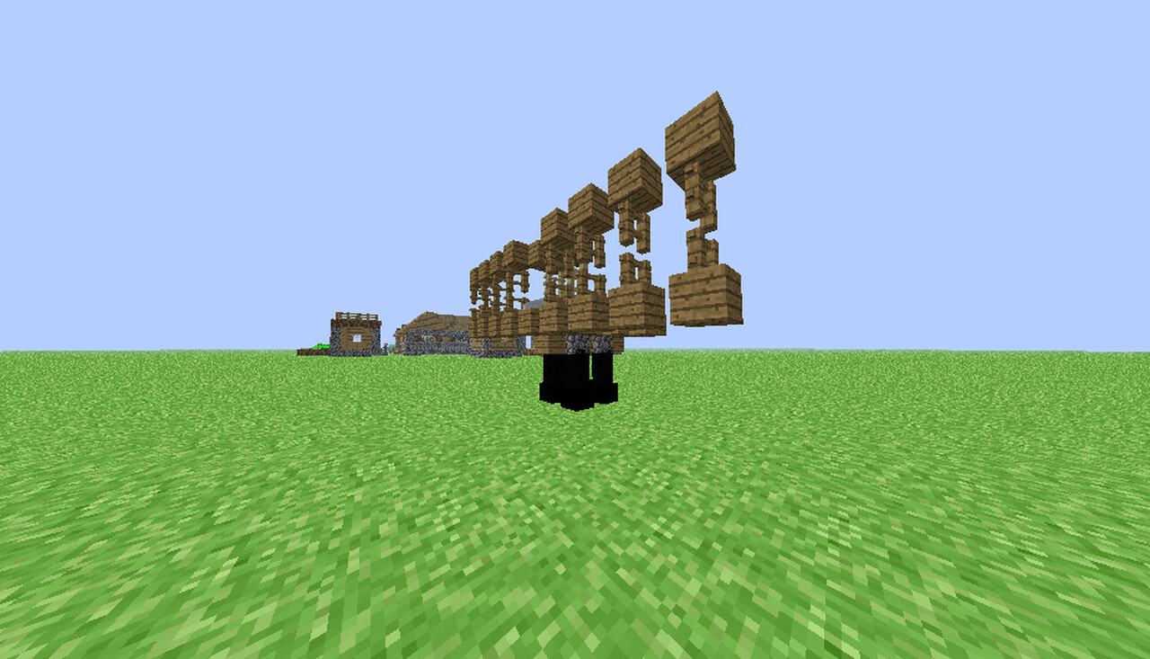 Wooden Plane Datapack (1.13/1.14/1.15/1.16) Minecraft Data Pack