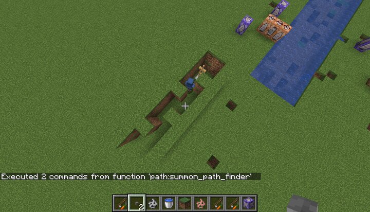 Path finding AI Minecraft Data Pack