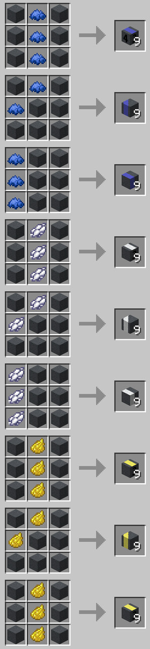 MANAZAKA's survival recipes Minecraft Data Pack