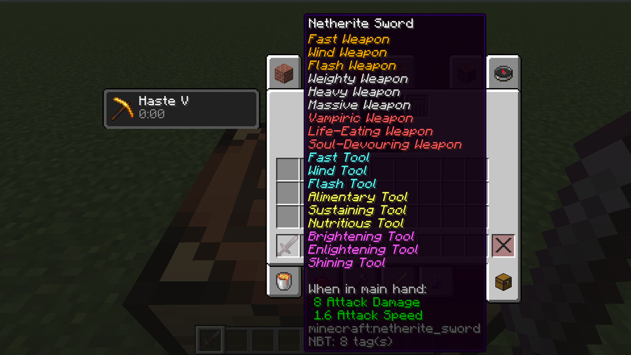 Upgrading Table Minecraft Data Pack