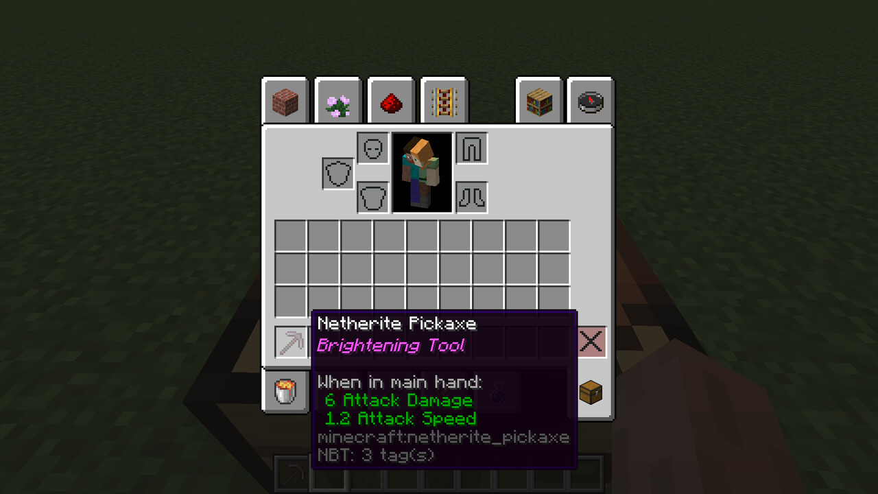 Upgrading Table Minecraft Data Pack