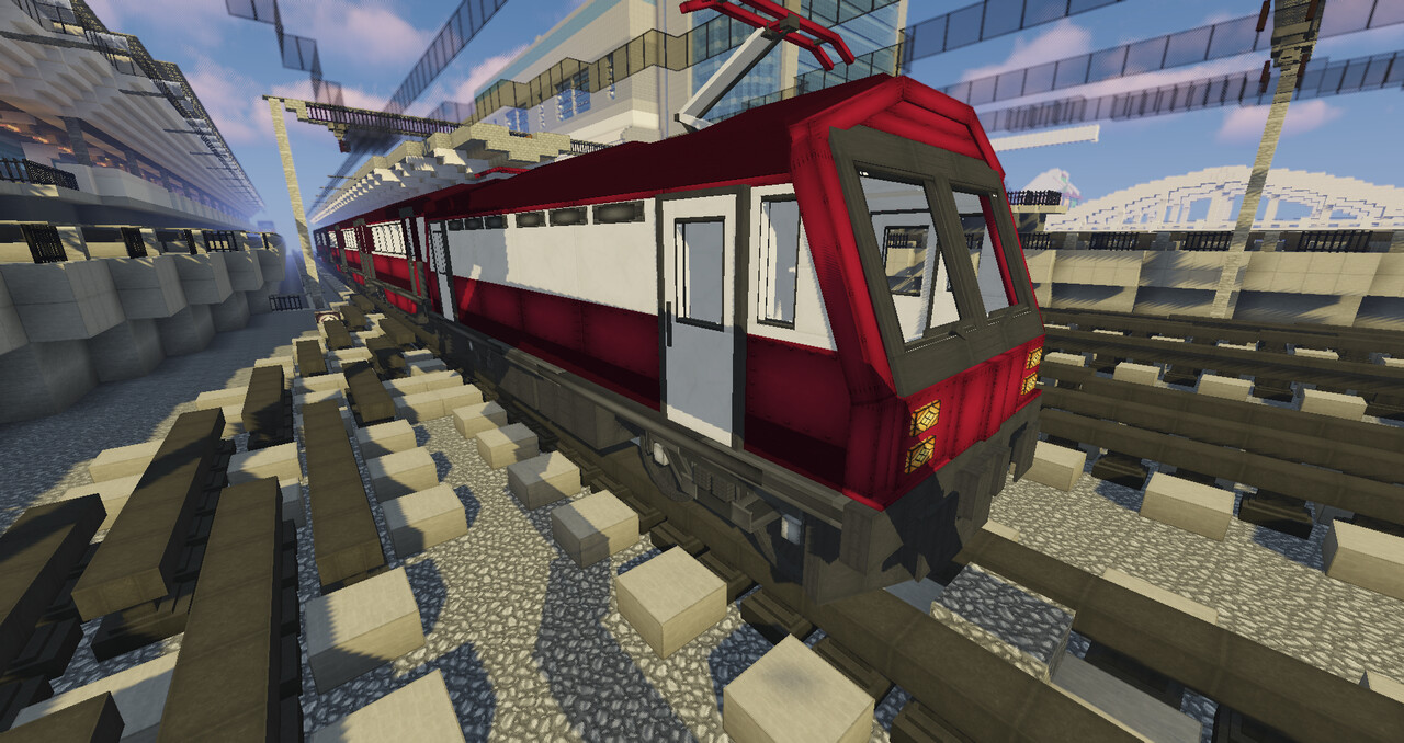 Trains - Metro/Subway - Trams/Streetcars Minecraft Data Pack