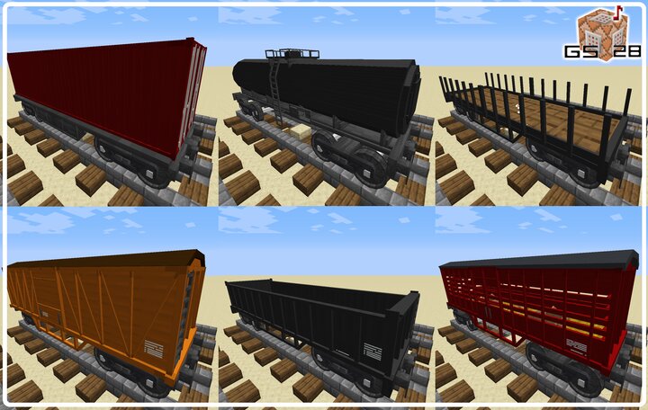Trains - Metro/Subway - Trams/Streetcars Minecraft Data Pack