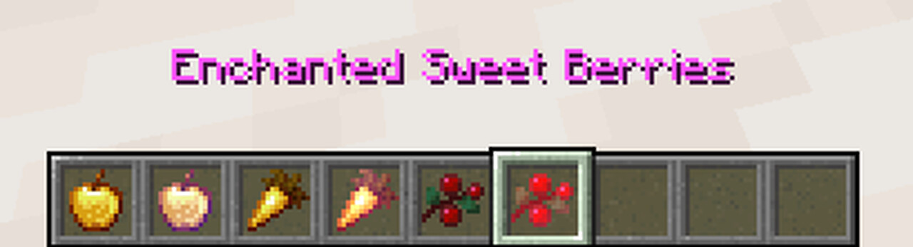 Better Food Minecraft Data Pack