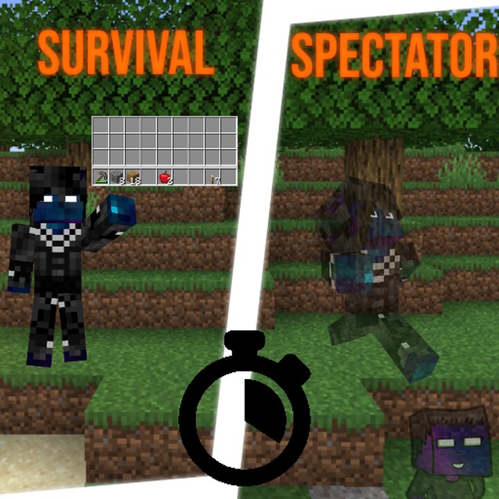 Spectator Every Minute Minecraft Data Pack