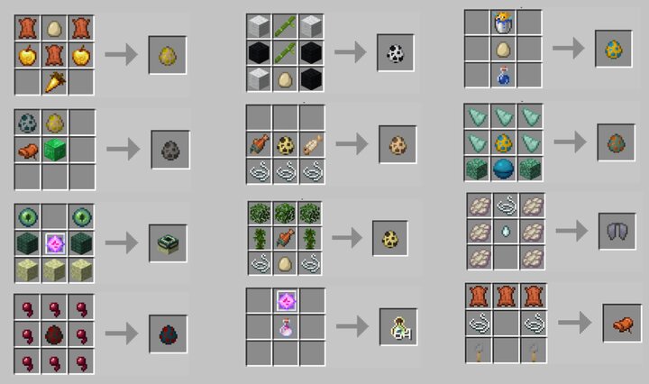 Recipes-Pk Minecraft Data Pack