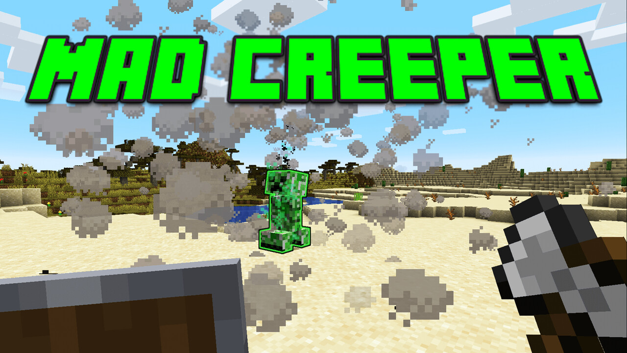 Mad Creeper (waiting update...) Minecraft Data Pack
