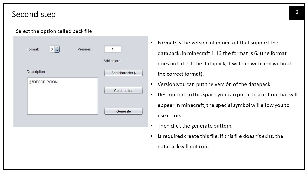 Datapack Creation Tool Minecraft Data Pack
