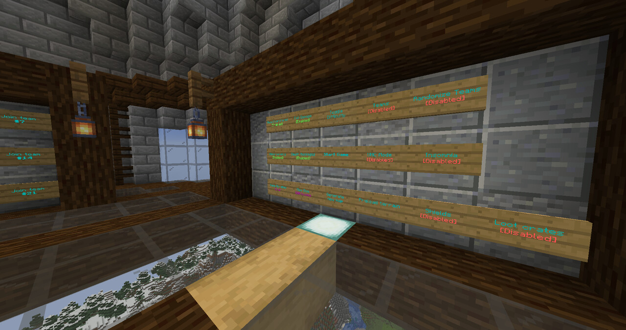 Battle Royale / Survival Games Minecraft Data Pack