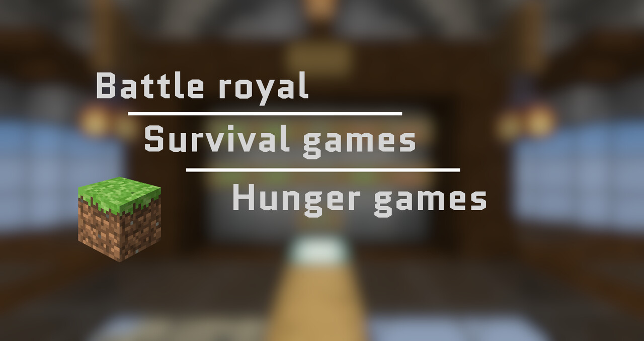 Battle Royale / Survival Games Minecraft Data Pack
