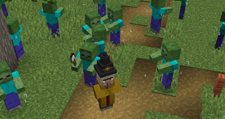 New Zombie Types v1.3.2 Minecraft Data Pack