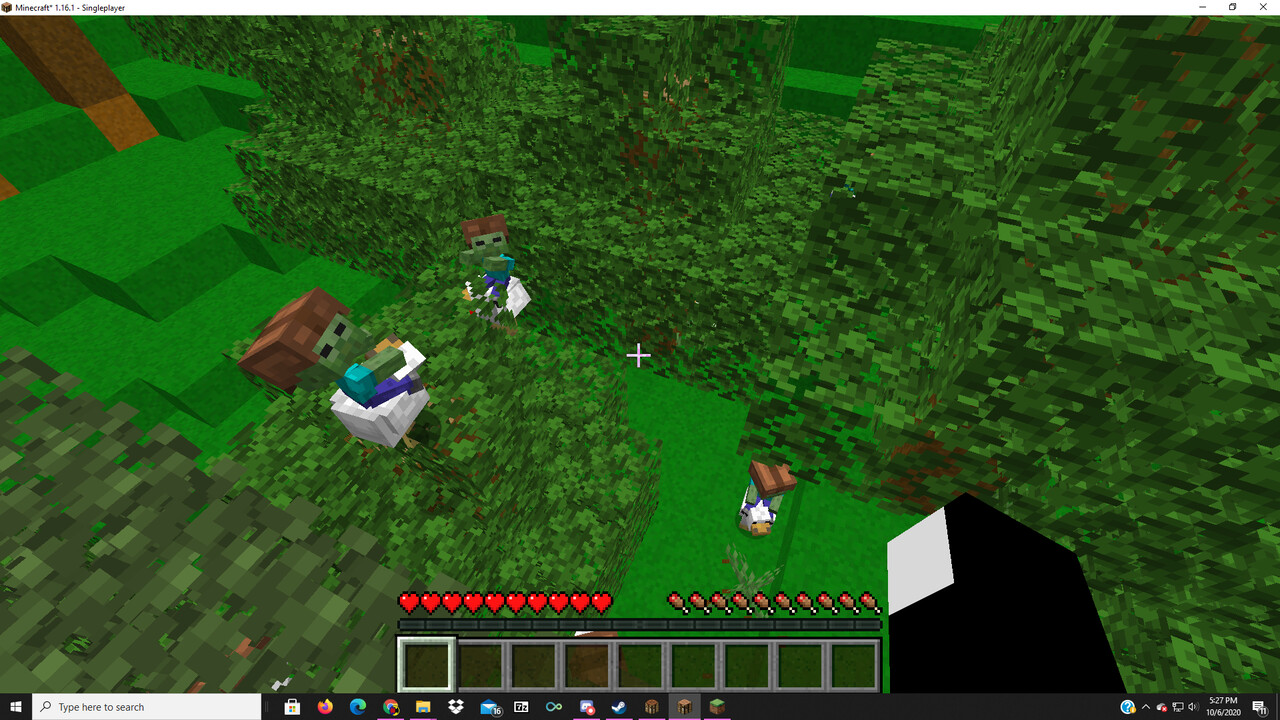 Jump = Chicken Jockey Minecraft Data Pack