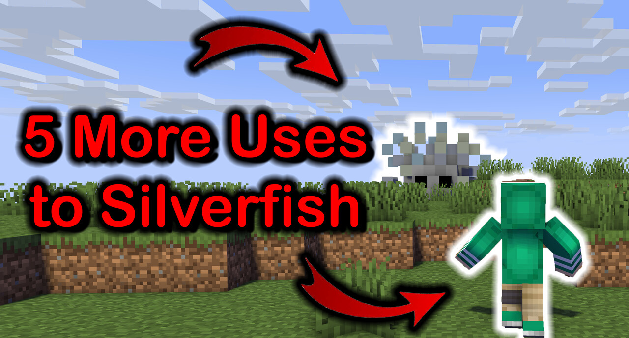 5+ More Uses to Silverfish ! Minecraft Data Pack
