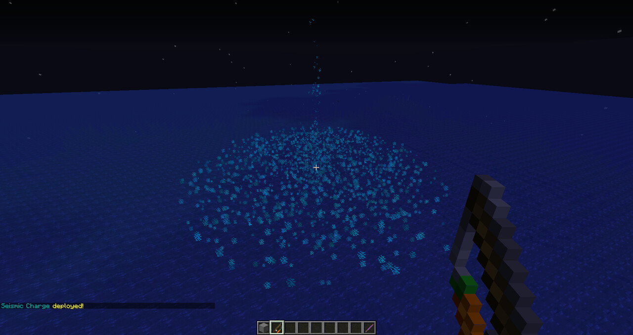 Minecraft Seismic Charge from SW Minecraft Data Pack