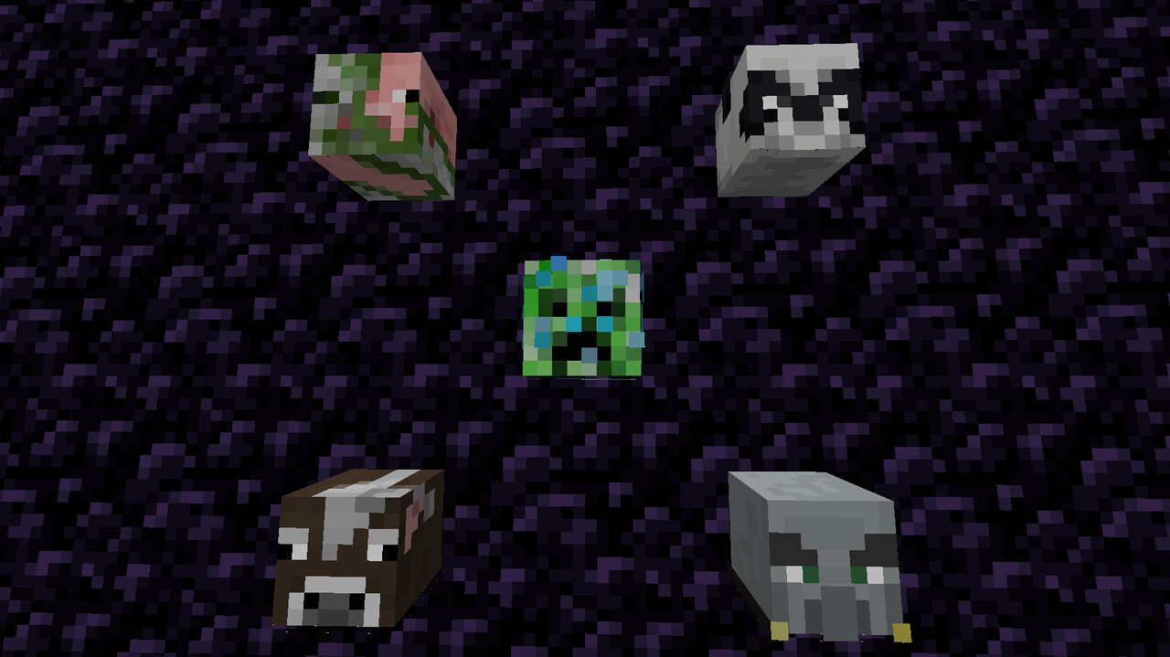 ZombsHeads+ - A Custom Mob Head Pack Minecraft Data Pack