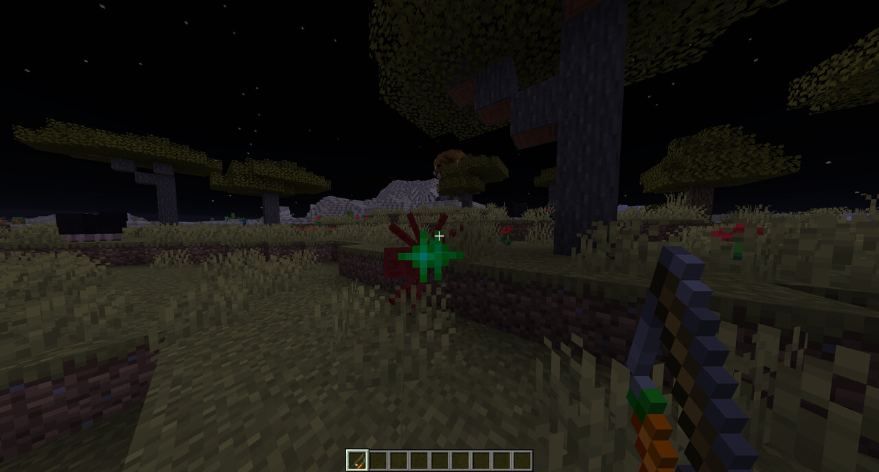 Raycasting Custom Damage Onto Mobs Minecraft Data Pack