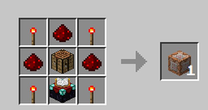 CommandBlock Crafting Minecraft Data Pack