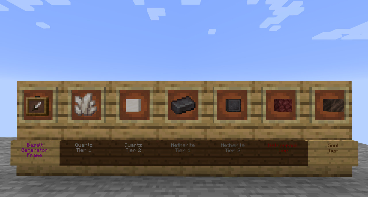 SkyOreGen (Skyblock Ore Generator) Minecraft Data Pack