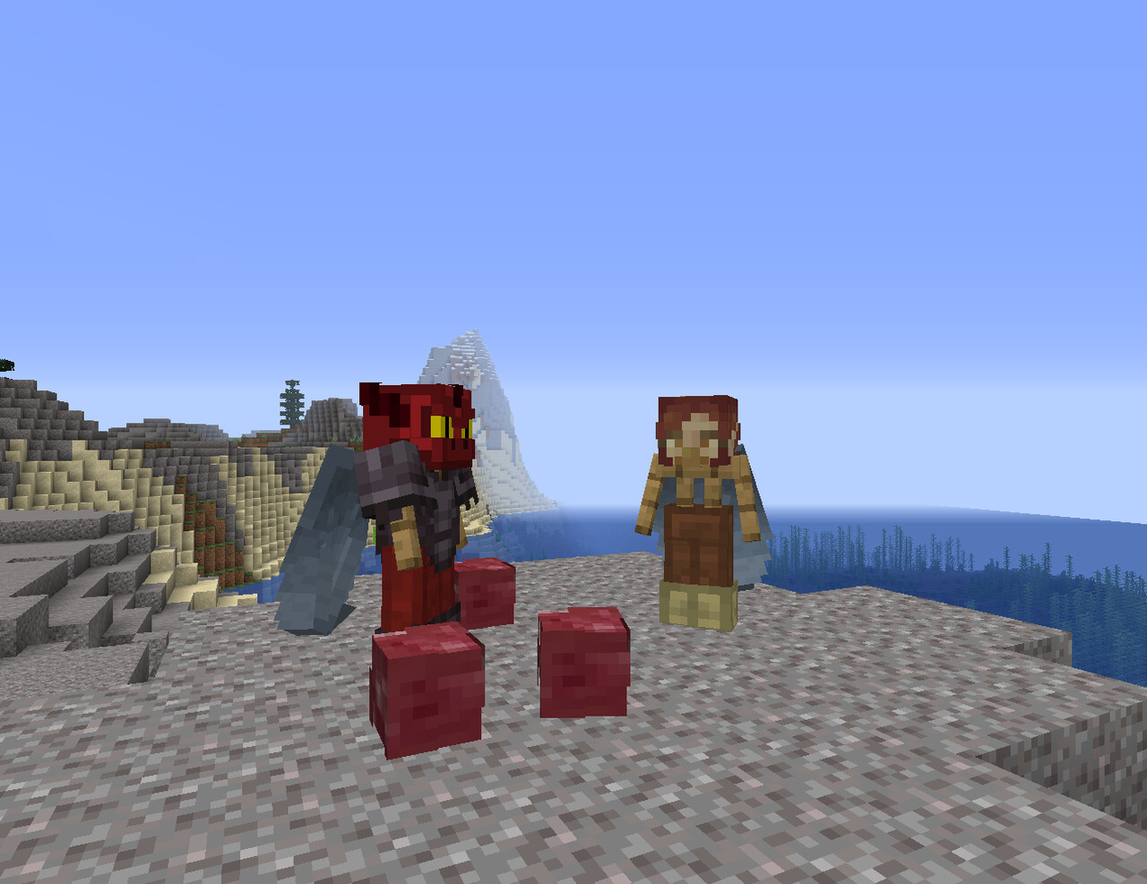 Player Flight (No Elytra) and Gills (Fantasy Creatures Traits) Minecraft Data Pack