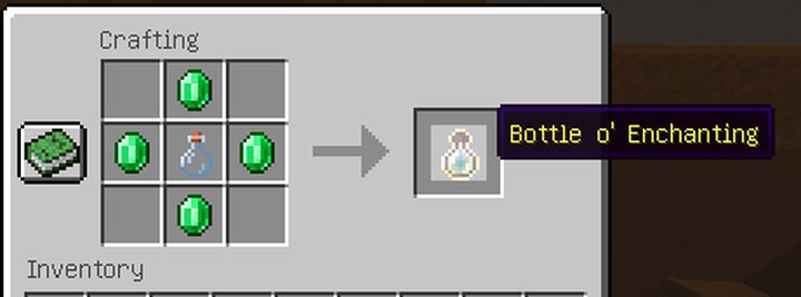 Craftable Totems Of Undying + Experience Bottles Minecraft Data Pack