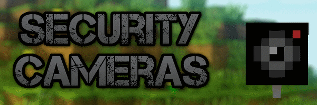 Working multifunctional security Cameras [1.17.1] Minecraft Data Pack