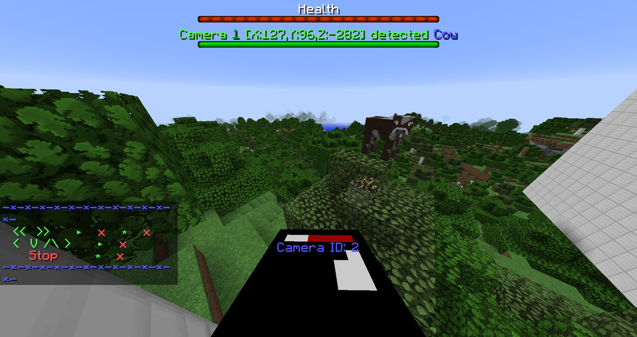 Working multifunctional security Cameras [1.17.1] Minecraft Data Pack