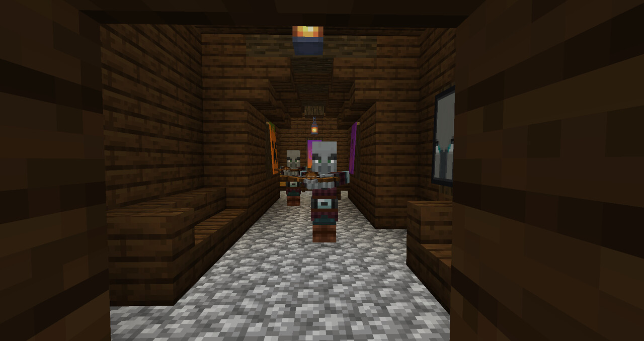 Illager Art Gallery By Team Pillagers Minecraft Data Pack