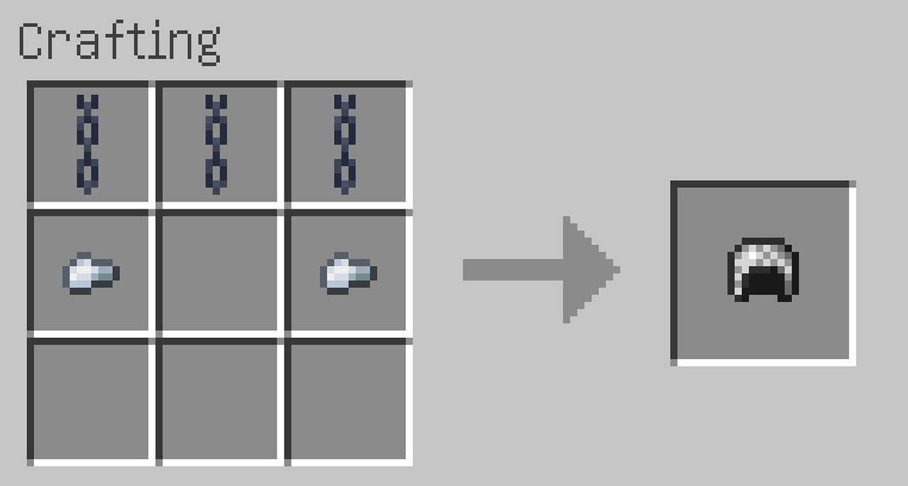 Chainmail Crafting Pack Minecraft Data Pack