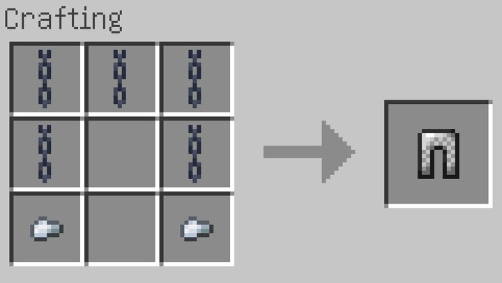 Chainmail Crafting Pack Minecraft Data Pack