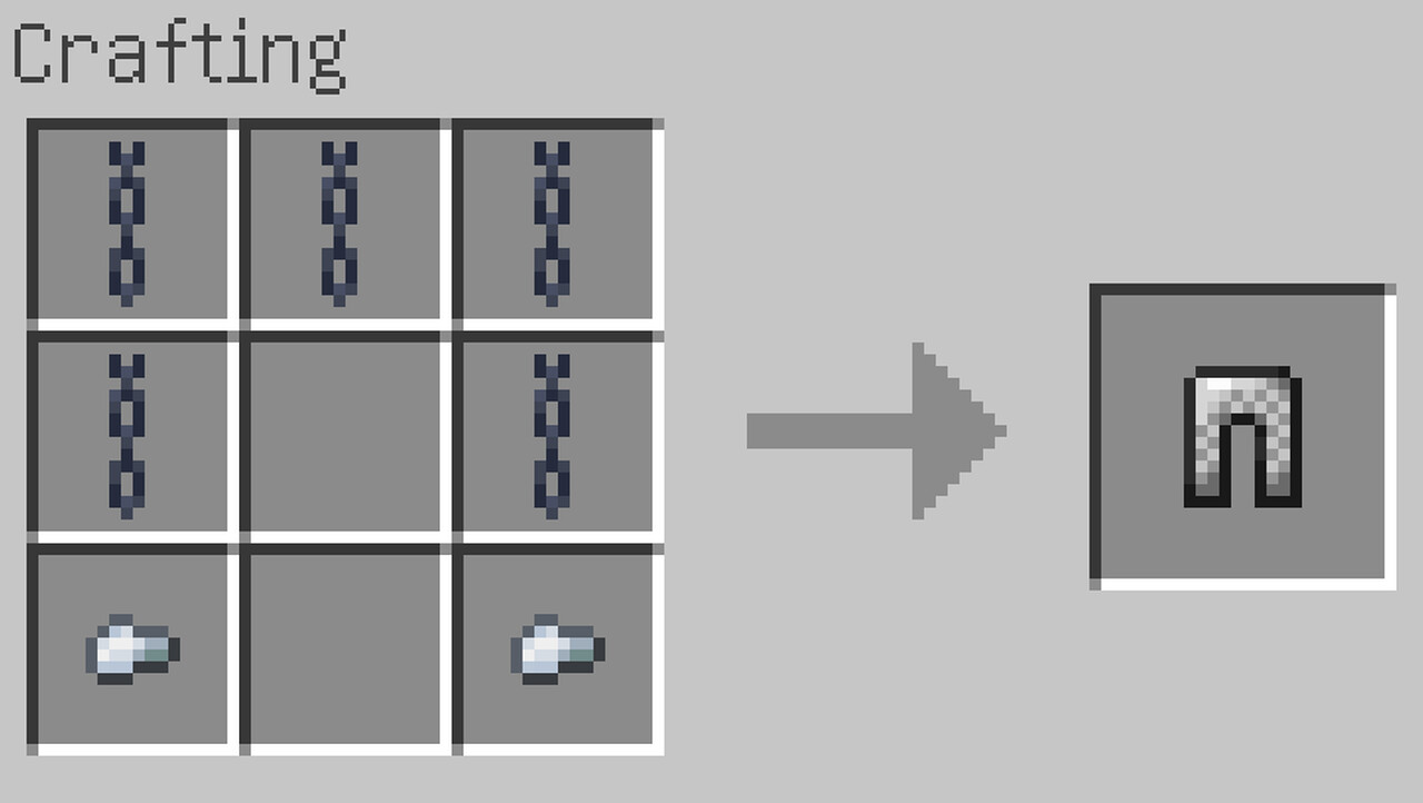 Chainmail Crafting Pack Minecraft Data Pack