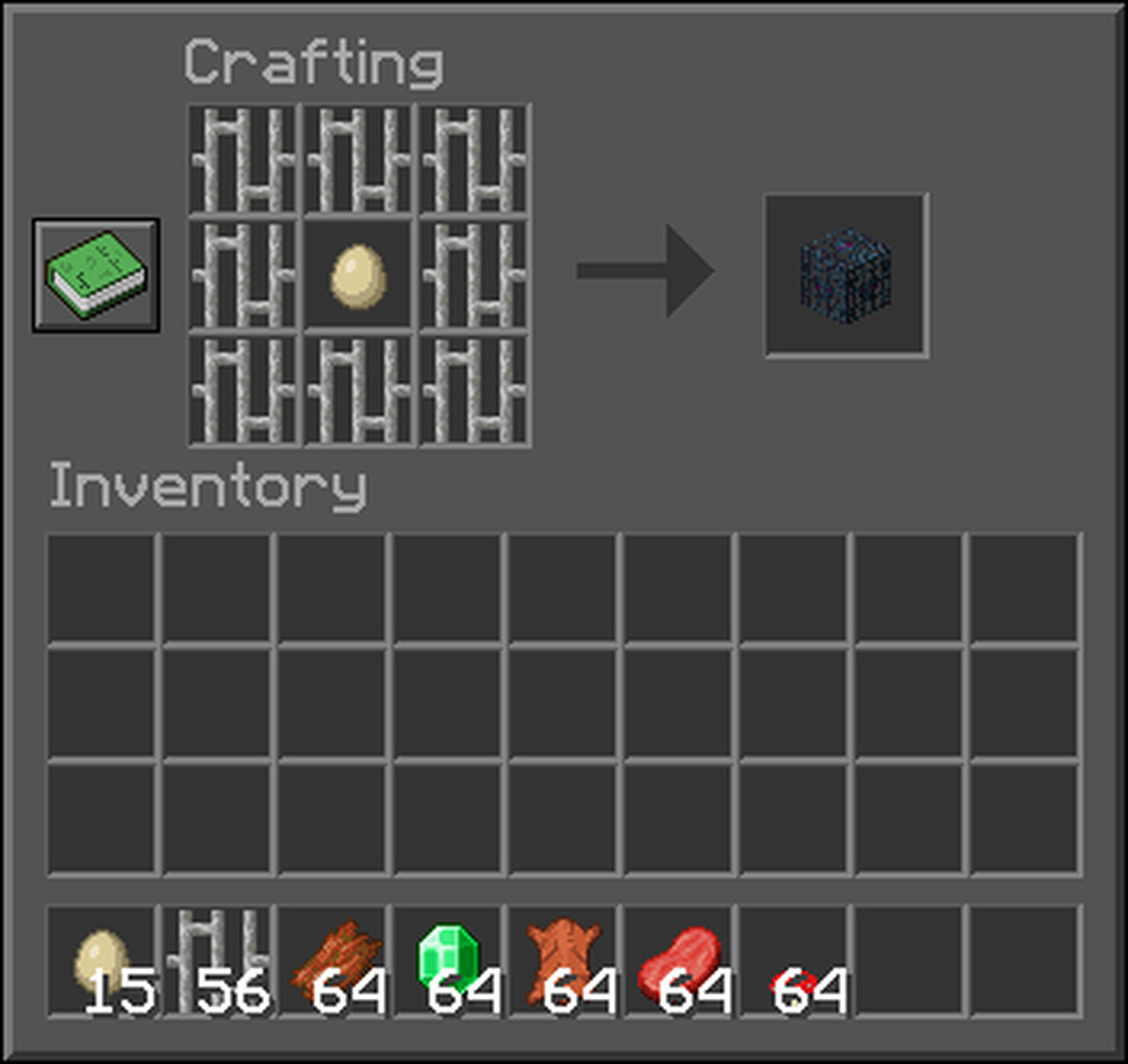 Gryffynbyrd's Craftable Spawner and Spawn Eggs Data Pack Minecraft Data ...