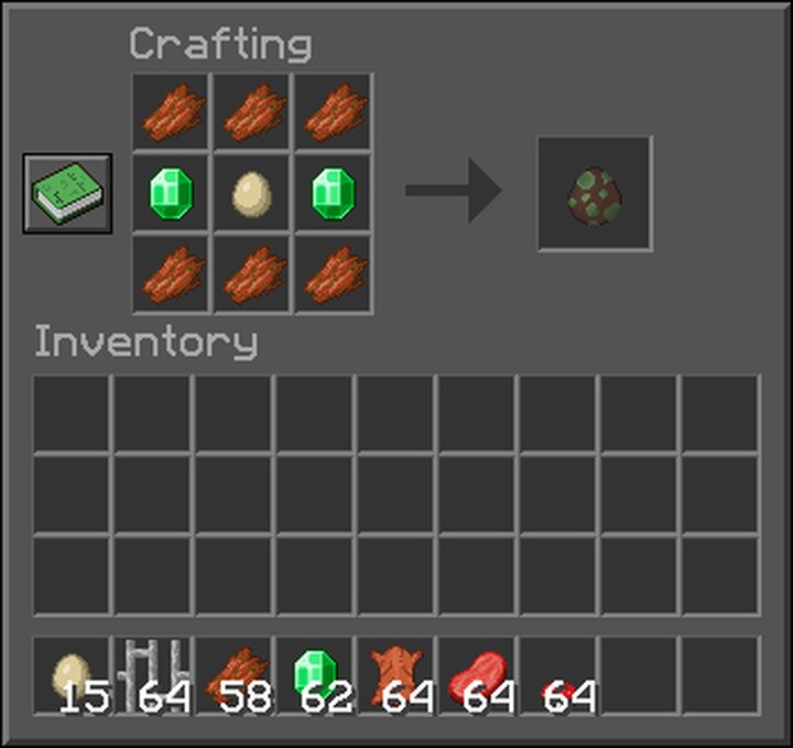 Gryffynbyrd's Craftable Spawner and Spawn Eggs Data Pack Minecraft Data ...