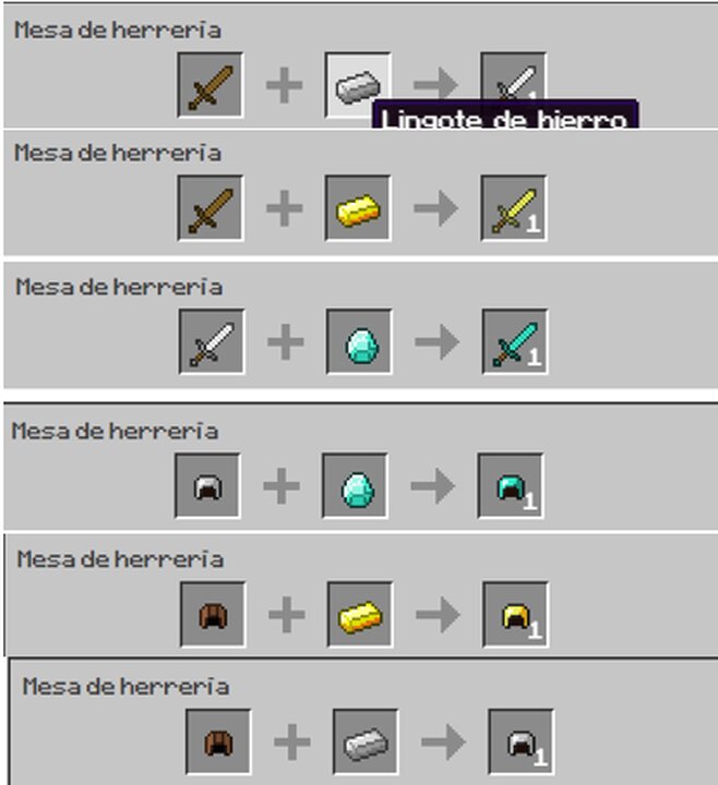 More Tools On The Blacksmith Table V2 0 Minecraft Data Pack