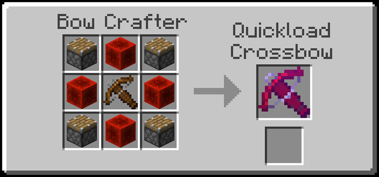 WASD Moar Crossbows [Datapack] 1.19! Minecraft Data Pack