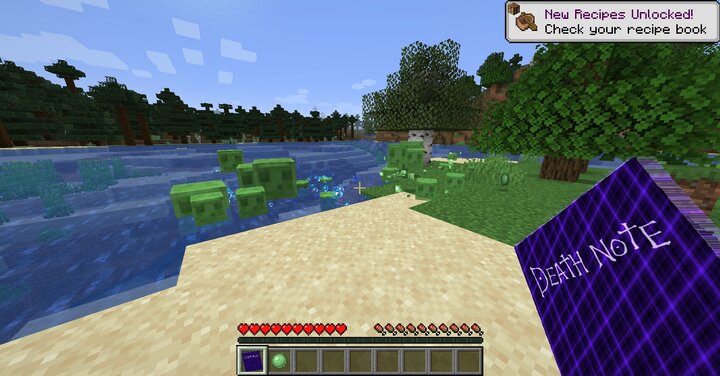 Death Note Mode Minecraft Data Pack