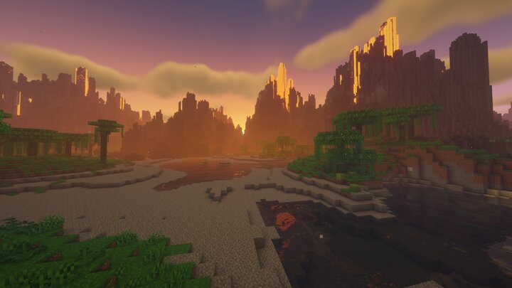 Tropical Volcano Biome Minecraft Data Pack