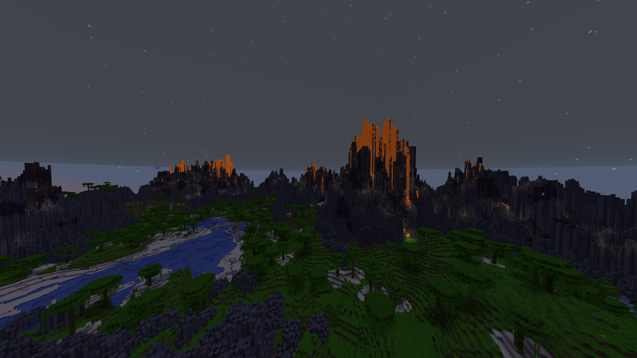 Tropical Volcano Biome Minecraft Data Pack
