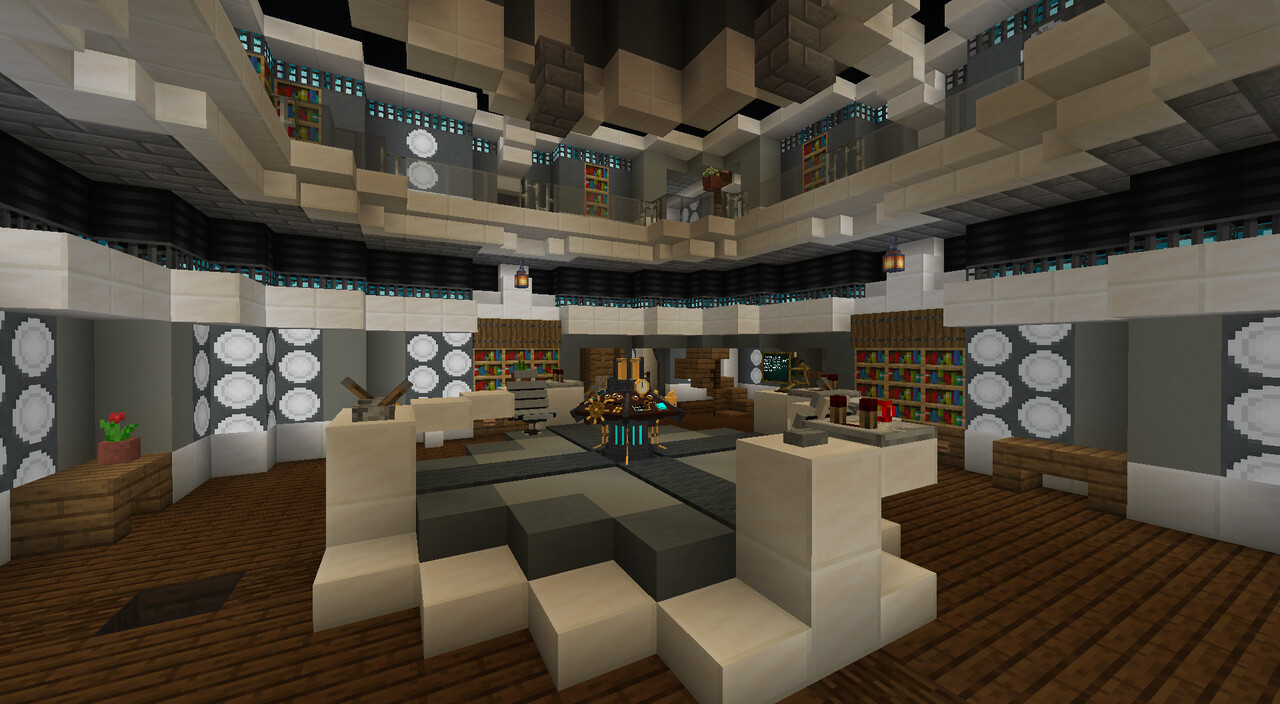 (New Tardis Mod) Custom Tardis Interior Datapack 0.3 [Download] Minecraft Data Pack