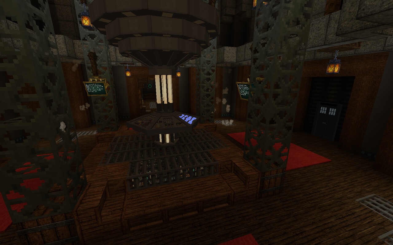 Tardis Mod 1.4 Steam Interior - Thermic Edition - Datapack Minecraft ...