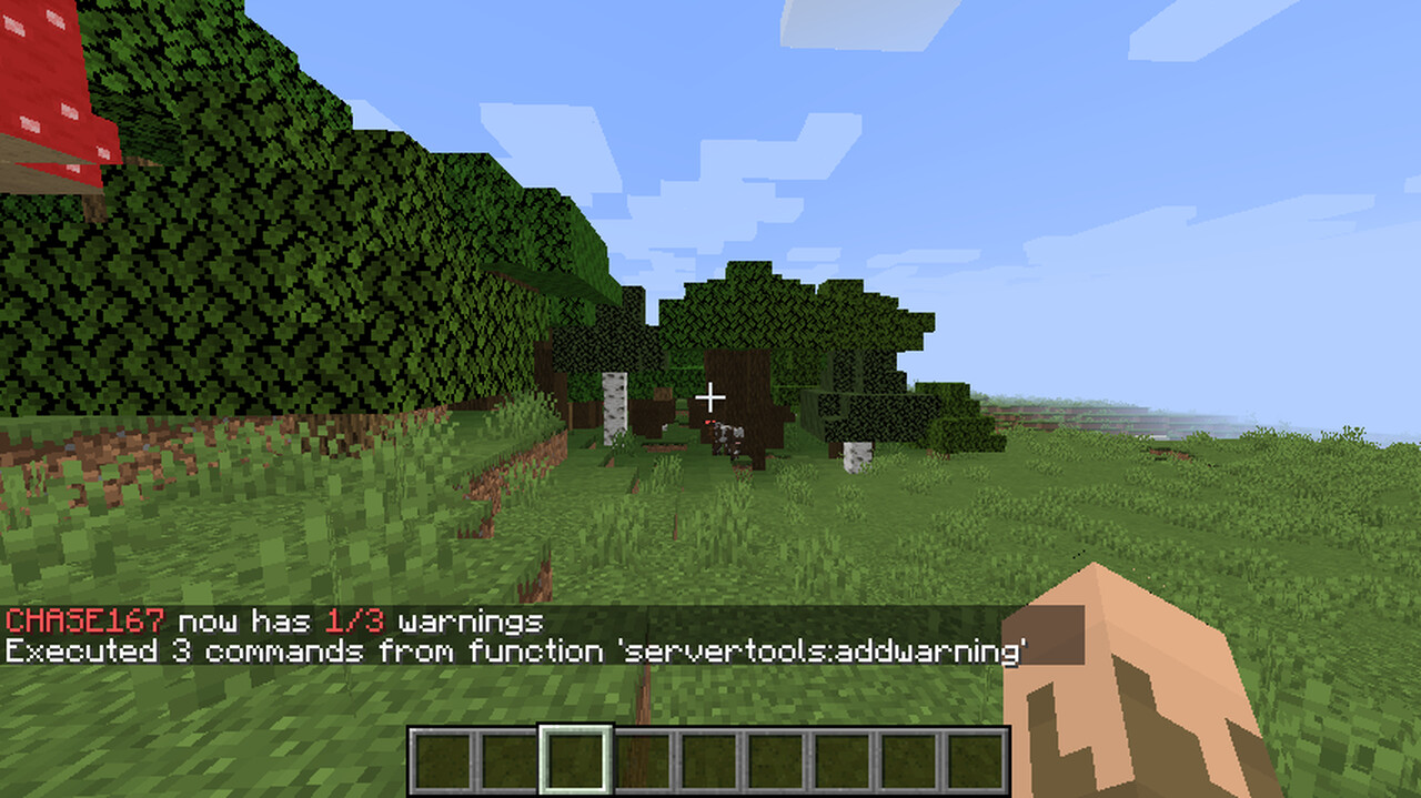 Discipline [Ver 1.2] 1.15 server player warnings data pack Minecraft ...