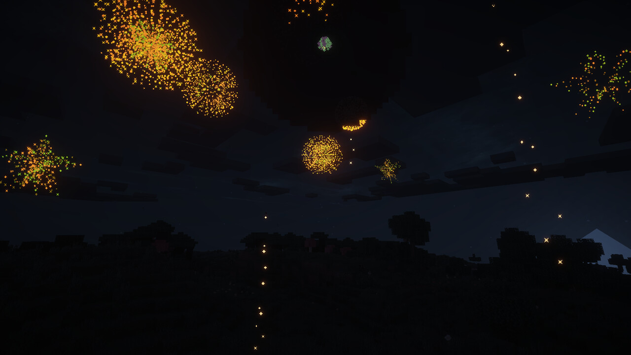 Fireworks+ - More Types of Fireworks Minecraft Data Pack