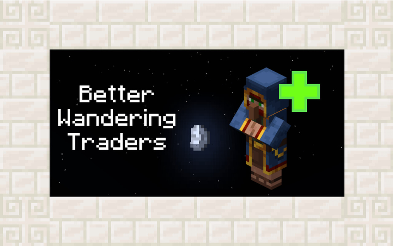 Better Wandering Traders - Biome and Dimension specfic trades! Minecraft Data Pack