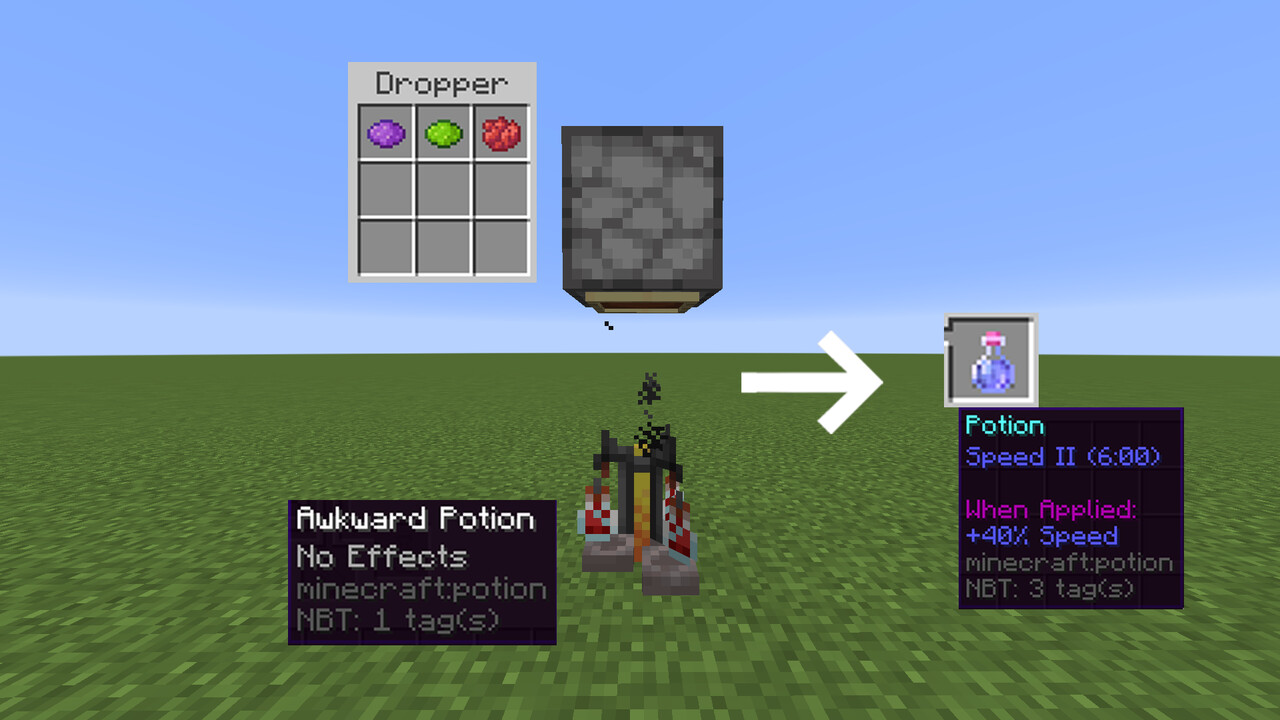 Custom Potion (Better Alchemy) 1.4.1v Minecraft Data Pack