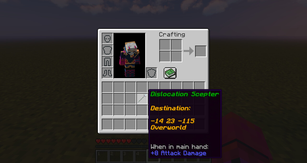 Dislocation Scepter Minecraft Data Pack